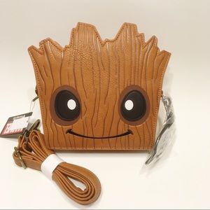 Loungefly | Bags | Guardians Of The Galaxy Baby Groot Crossbody Bag ...